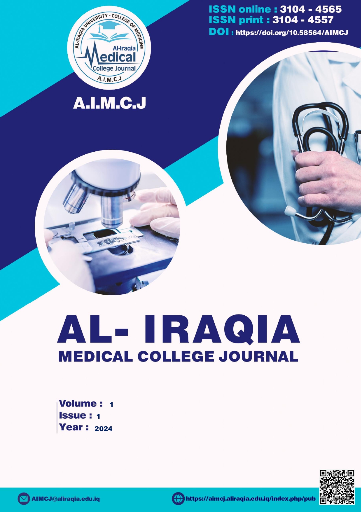 Vol. 1 No. 1 (2024): Al-Iraqia Medical College Journal (AIMCJ) | Al ...